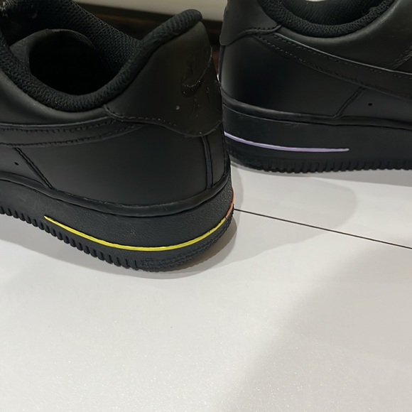 Nike | Shoes | Nwot Custom Nike Air Force Rainbow Drip Size 8mens ...